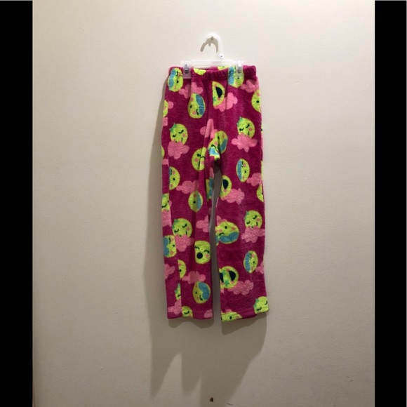 Pajamas | Girls Pink And Yellow Pajama Pants | Poshmark